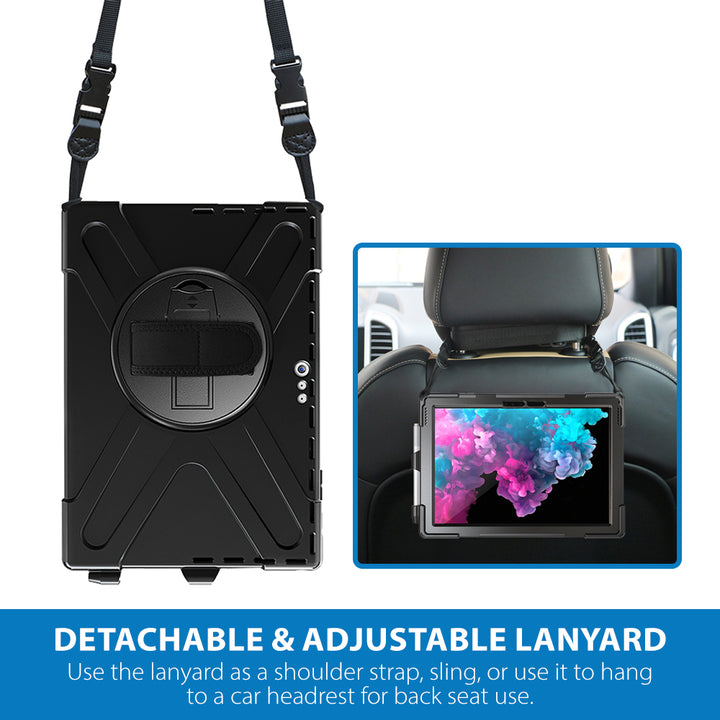 Rugged Cases with Hand Strap and Lanyard | Tablet Cases