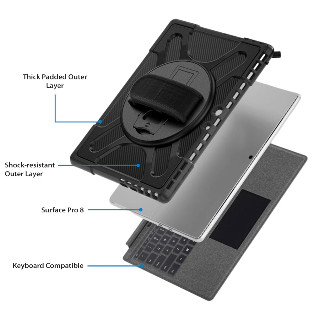 Microsoft Surface Pro 8 Accessories | Rugged Cases